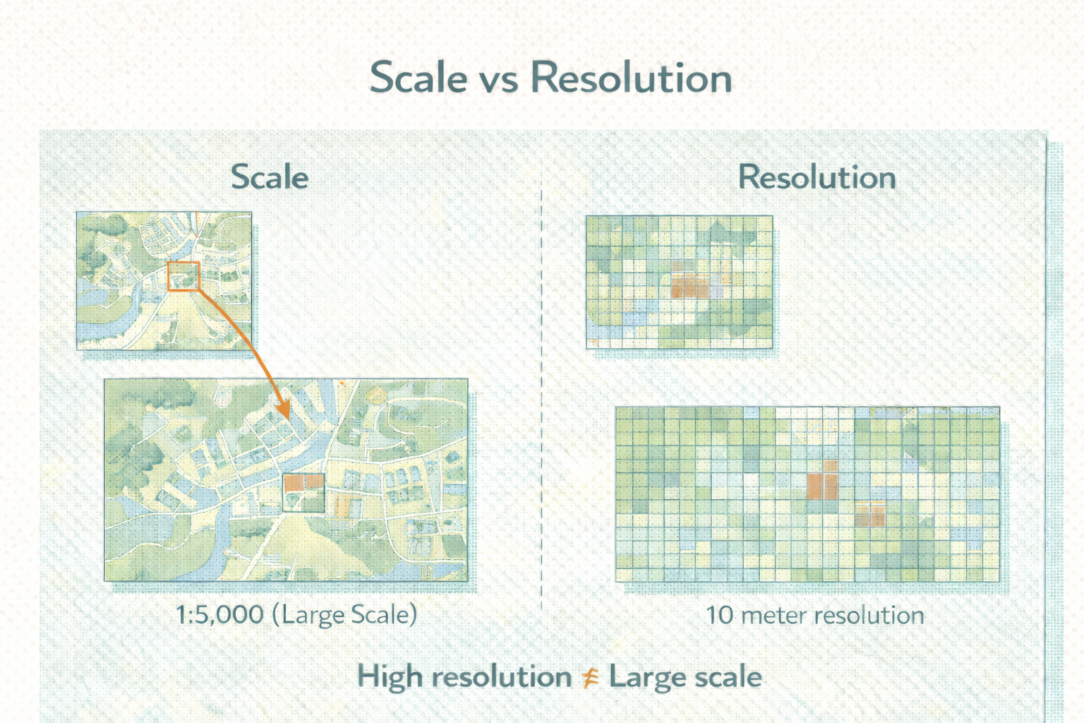 #10: Geodesic Distance vs Planar Distance – Modern GIS